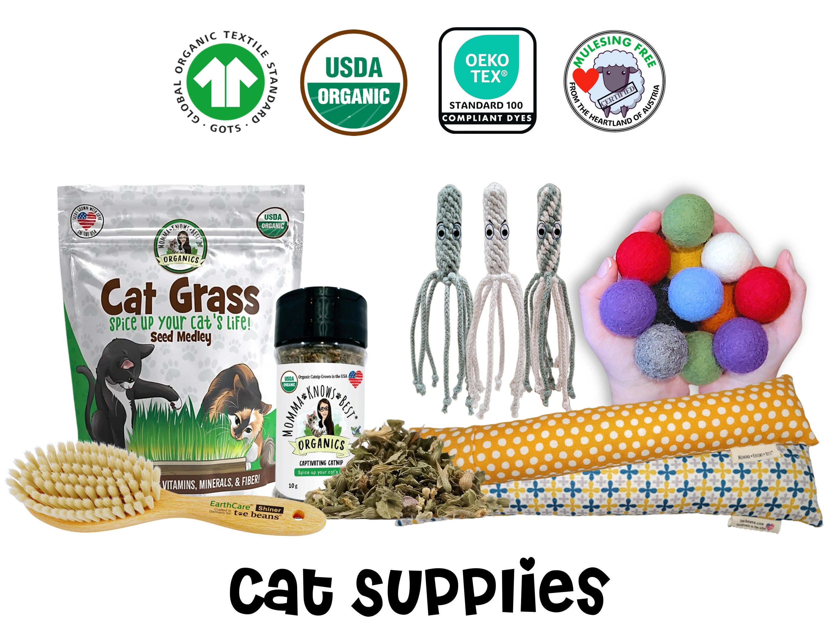 Shop USDA Organic Pet Supplies Online | Made in The USA | Toe Beans