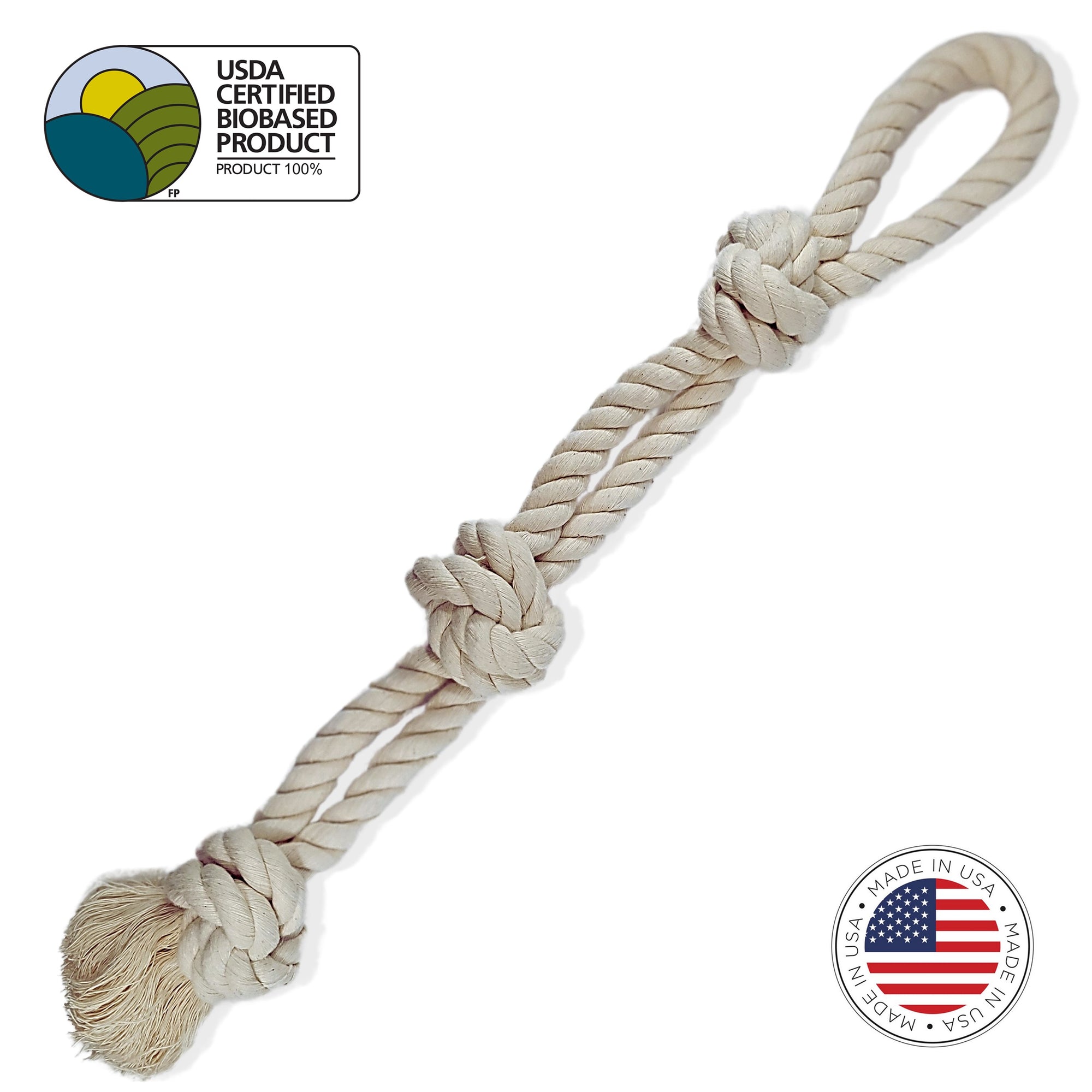 Shop for Non-Toxic Toy Ropes for Dogs Online | Made in the USA - toe beans