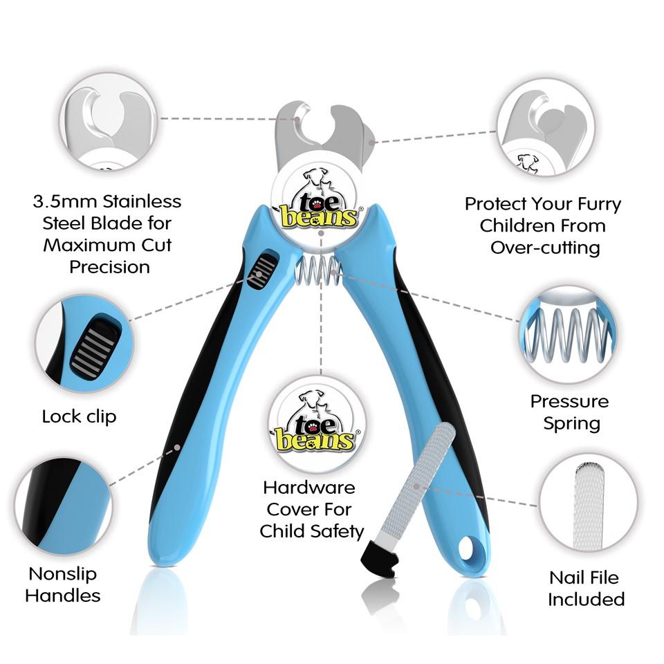 Buy Dog Nail Clippers | Stainless Steel Blades - toe beans